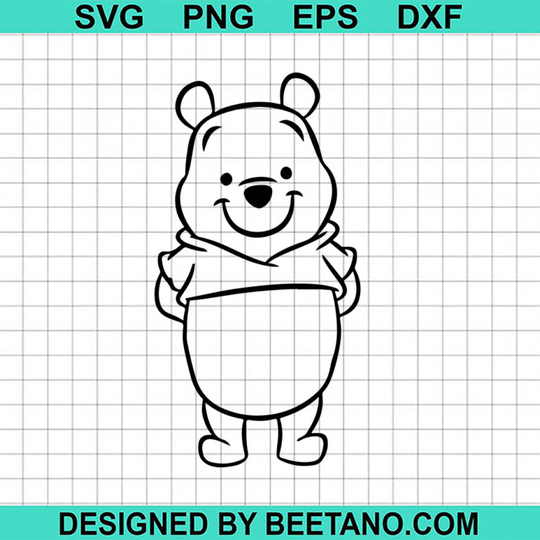 Winnie The Pooh SVG, The Pooh Bear SVG, Disney SVG