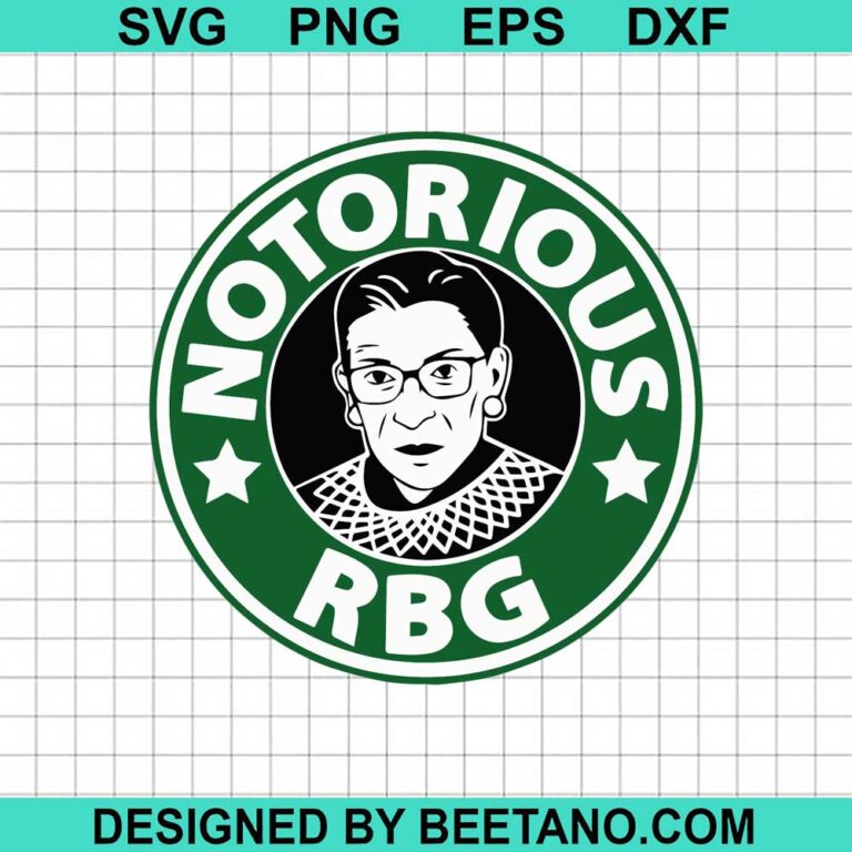 Notorious RBG Coffee SVG, Pro Choice SVG, My Body My Choice SVG
