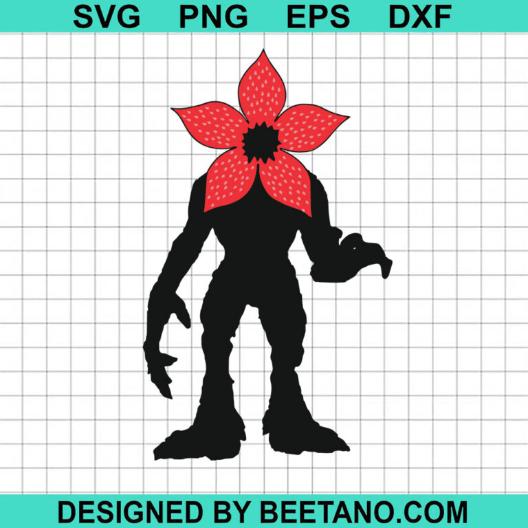 The Demogorgon SVG, Stranger Things SVG, Demogorgon Hunter SVG