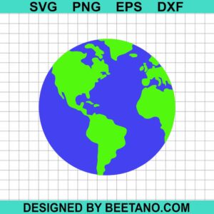 The Earth SVG, Earth Global SVG, Planet SVG