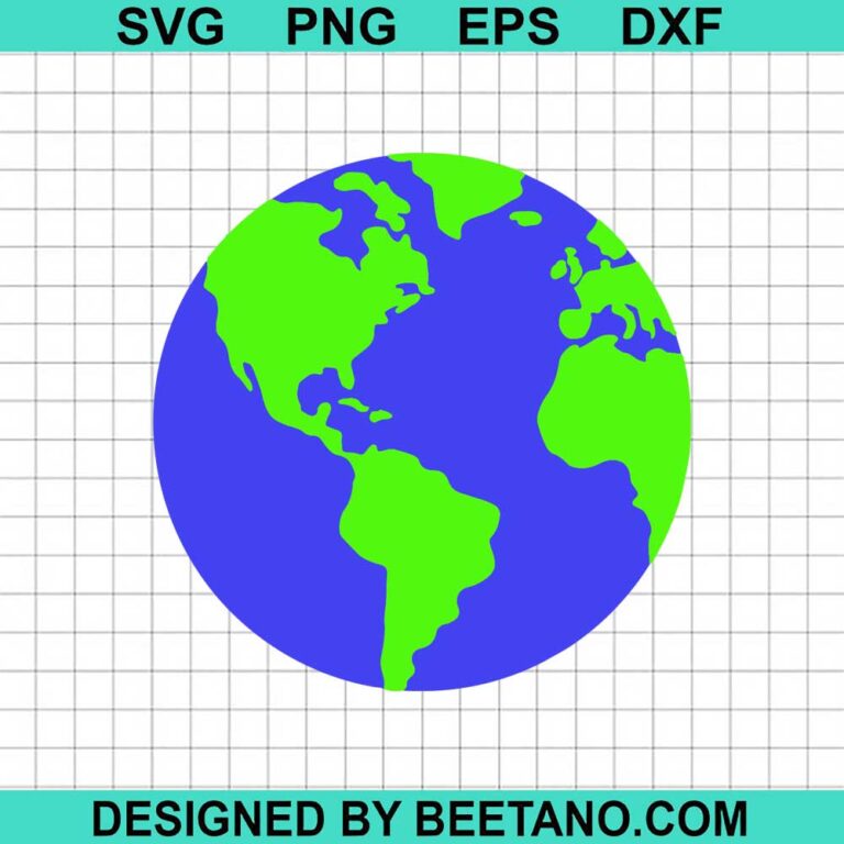 The Earth SVG, Earth Global SVG, Planet SVG