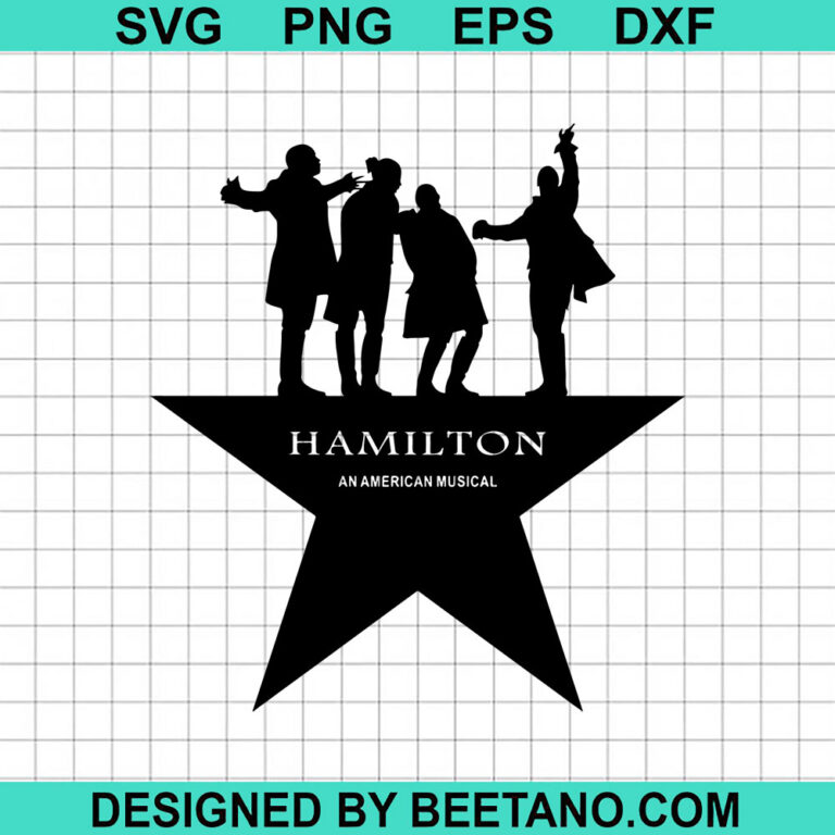 Hamilton Logo SVG, Hamilton Musical Logo SVG, Hamilton Rise Up SVG