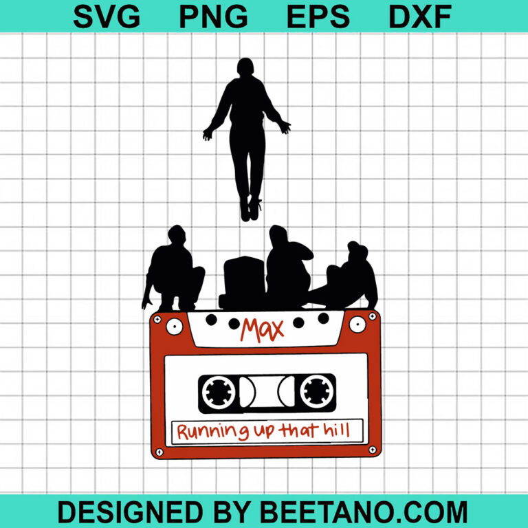Running Up That Hill SVG, Mas Stranger Things SVG, Kate Bush SVG