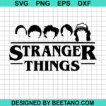Stranger Things Characters SVG, Friends Don't Lie SVG, Movie Characters SVG