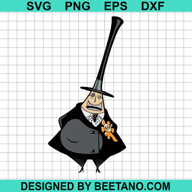 Mayor Nightmare Before Christmas SVG, Halloween Mayor SVG, Movies SVG