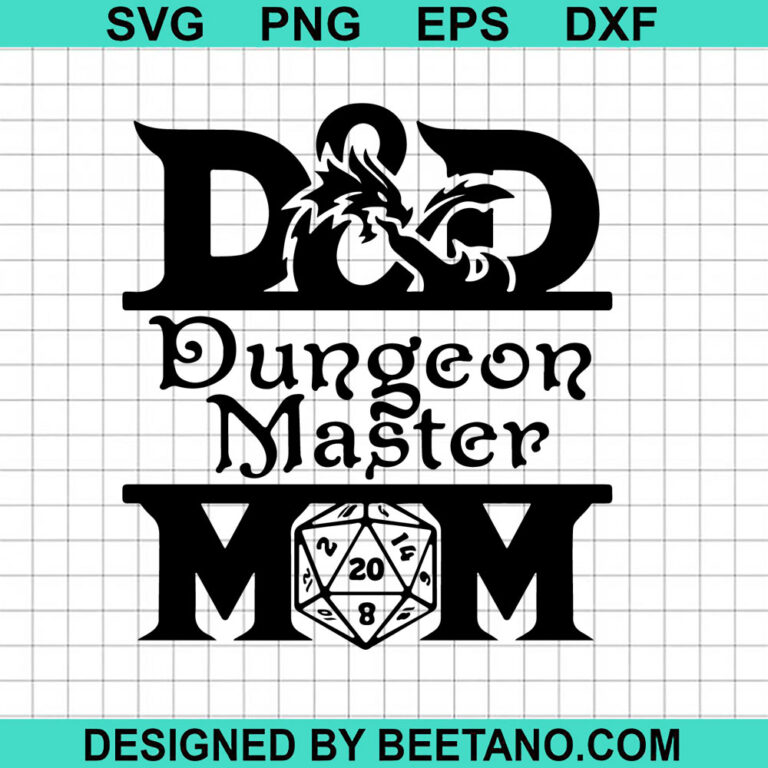 Dad mom dungeon master SVG, Dungeon and dragon DAd SVG, Dungeon and ...