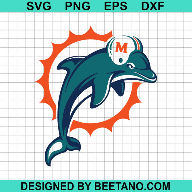 Dolphins football team SVG Archives - Hight quality Scalable Vector ...