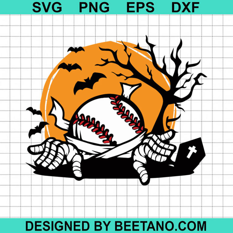 Halloween Softball Bat SVG, Vampire Baseball SVG, Halloween Baseball ...