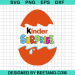 Kinder Surprise Egg SVG, Kinder Egg SVG, Kinder Surprise Logo SVG