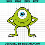 Mike Wazowski SVG, Monsters Inc SVG, Mike SVG, Disney Mike SVG