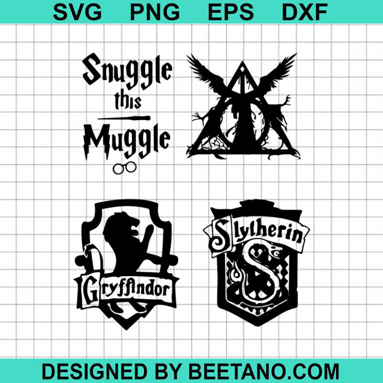 Snuggle This Muggle SVG, Harry Potter SVG, Hogwarts SVG
