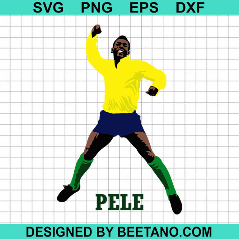 Pele brazil legend SVG, Pele 10 SVG, Rip Pele SVG