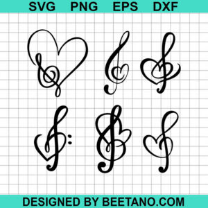 Music Notes SVG, Musical Notes SVG, Music Bundle SVG