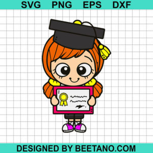 Little Miss Graduation Cap SVG, Senior SVG, School SVG