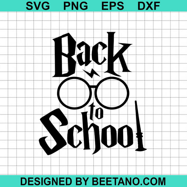 Harry Potter Back To School SVG, Harry Potter SVG, School SVG