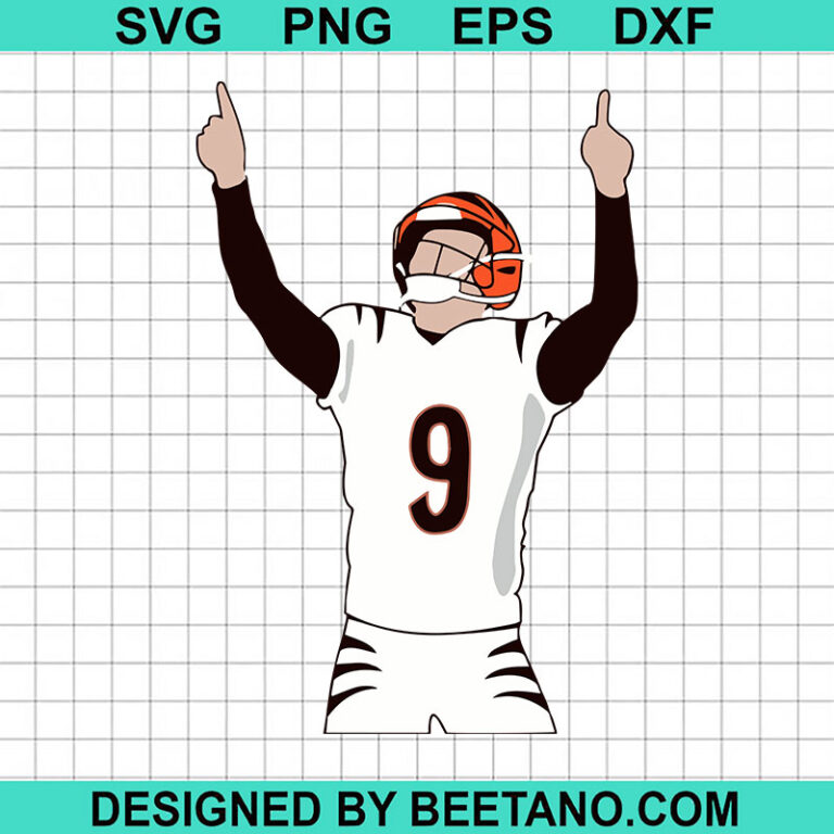 Joe Burrow Bengals SVG, Joe Burrow Who dey SVG, Bengals Joe burrow ...