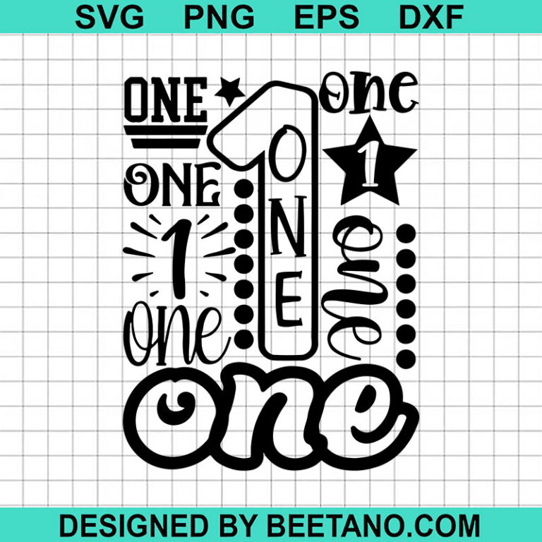 1st Birthday SVG, Birthday Girl SVG, Birthday Boy SVG, Kids SVG