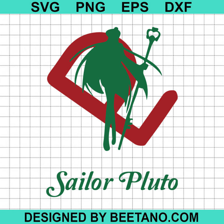 Sailor Pluto SVG, Sailor Moon SVG, Anime SVG