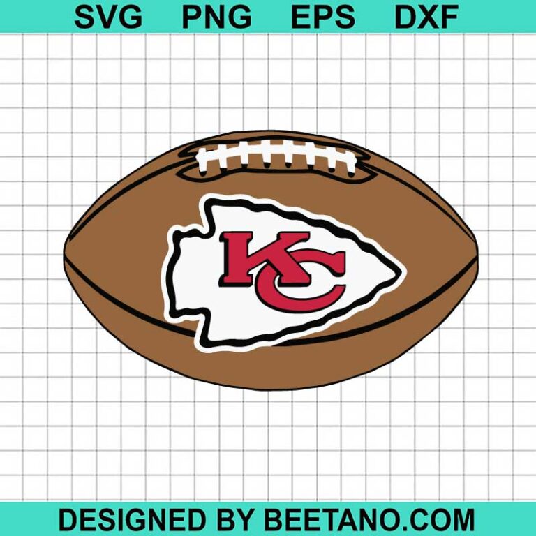 Kansas City Chiefs Football SVG, Kansas City Chiefs Logo SVG, Football ...