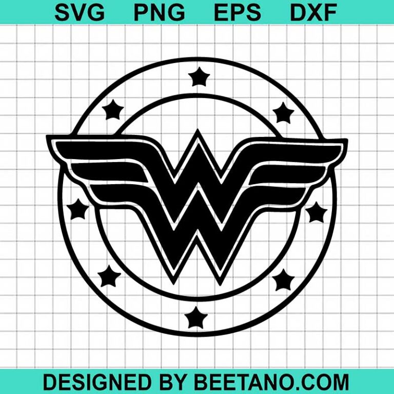 Wonder woman logo SVG cut file, Wonder woman SVG, Wonder woman SVG file ...