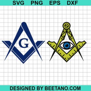 Freemason Logo SVG, Masonic Square And Compass SVG, Masonic SVG ...