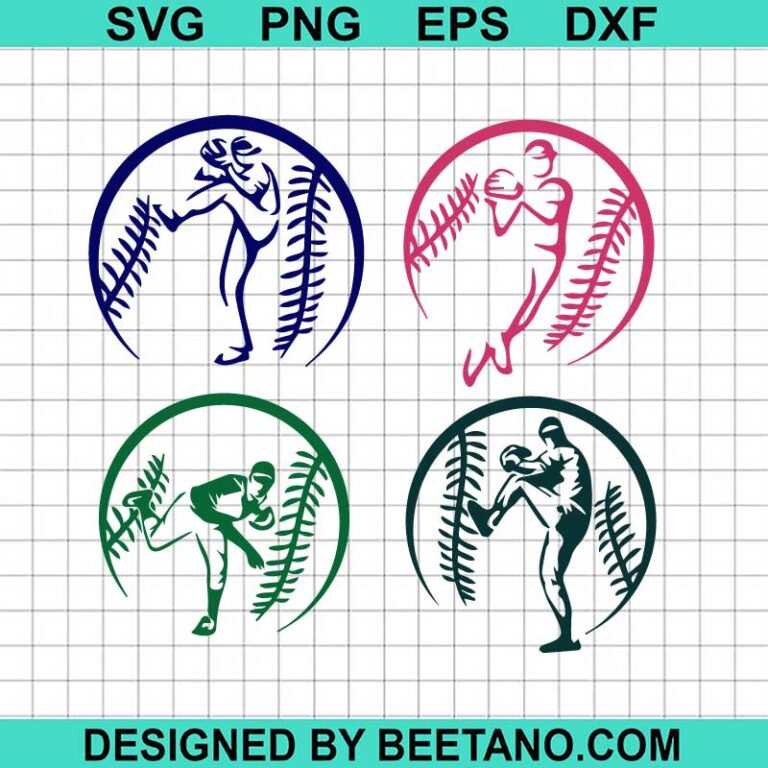 Baseball Catcher SVG, Baseball Player Bundle SVG, Softball SVG