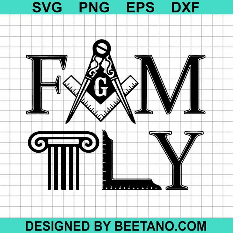 Family Freemason Logo SVG, Freemason Logo SVG, Freemasonry Mason SVG ...