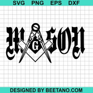 Mason SVG, Masonic SVG, Freemason SVG, Mason Symbol SVG, Masonic Logo SVG
