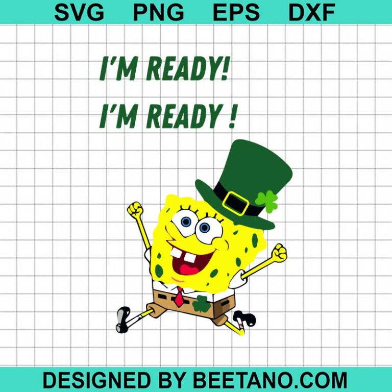St Patricks Day Spongebob SVG, Spongebob SVG, Saint Patricks SVG