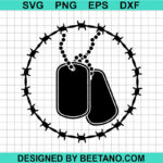 Military Dog Tag SVG, Army Dog Tag SVG, Veteran Day SVG, Military Dog SVG