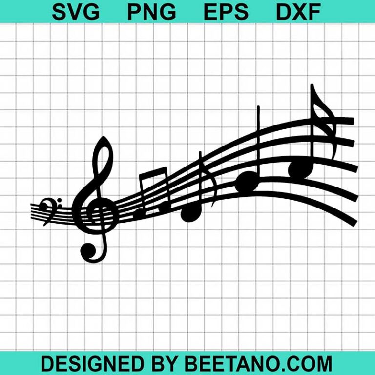 Music notes SVG, Musical Notes SVG, Music Lovers SVG