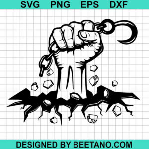 Fist Low Truck Chain SVG, Towing Chain SVG, Hand Fist SVG