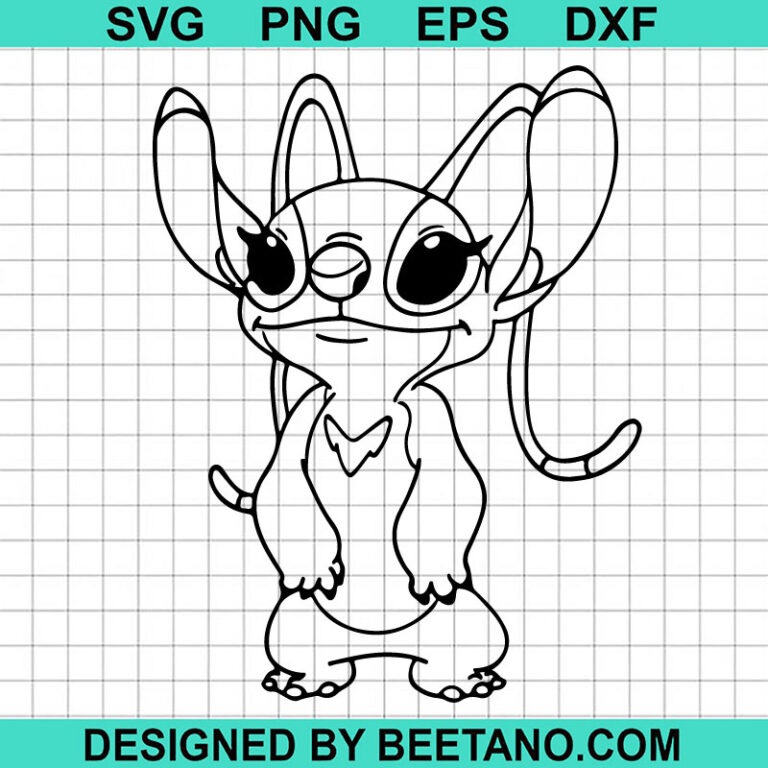 Angel Stitch SVG, Disney Lilo Stitch SVG, Angel Lilo And Stitch SVG ...