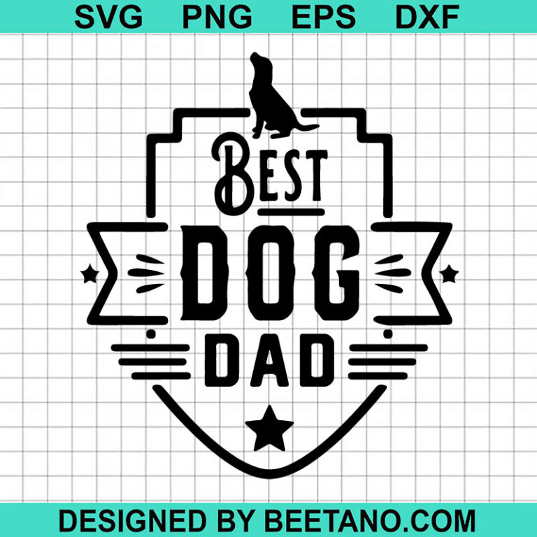 Pug Dad And Baby Pug SVG, Best Dad SVG, Dog Dad Life SVG, Father's Day SVG
