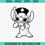 Stitch Nurse SVG, Disney Nurse SVG, Lilo Stitch SVG, Nurse Day SVG