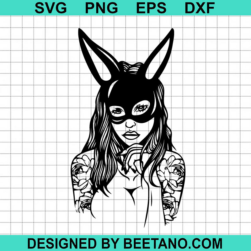 Sexy Bunny Girl Svg Woman Easter Svg Sexy Girl Svg Funny Bunny Svg