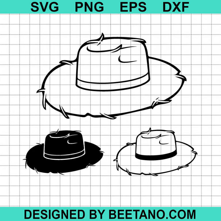D Luffy Straw Hat SVG, One Piece Luffy SVG, Anime SVG, Luffy Hat SVG
