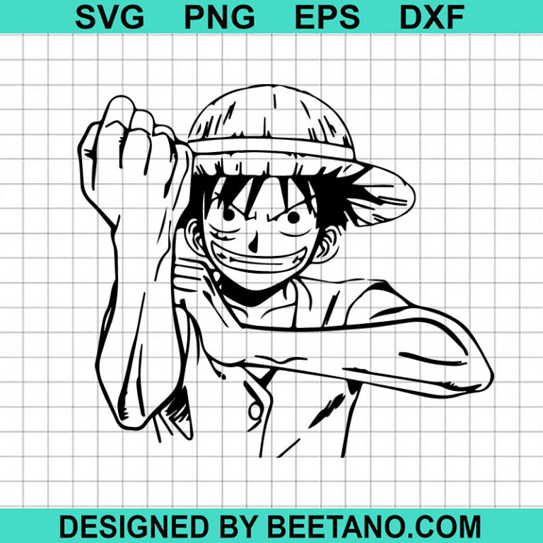 Monkey D Luffy SVG, Luffy Super Like SVG, One Piece SVG, Anime SVG