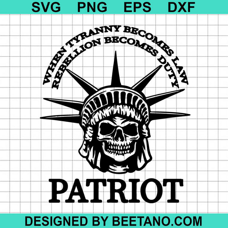 4th Of July Skeleton Statue Of Liberty SVG, Patriot Skull SVG, Liberty ...