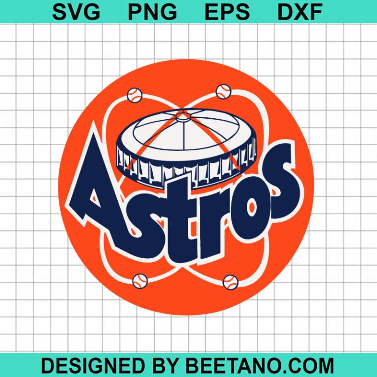 Houston Astros Primary Logo History SVG, Houston Astros Baseball SVG ...