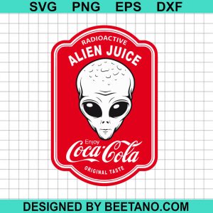Alien Juice Coca Cola SVG, Alien Juice SVG, Coca Cola SVG PNG